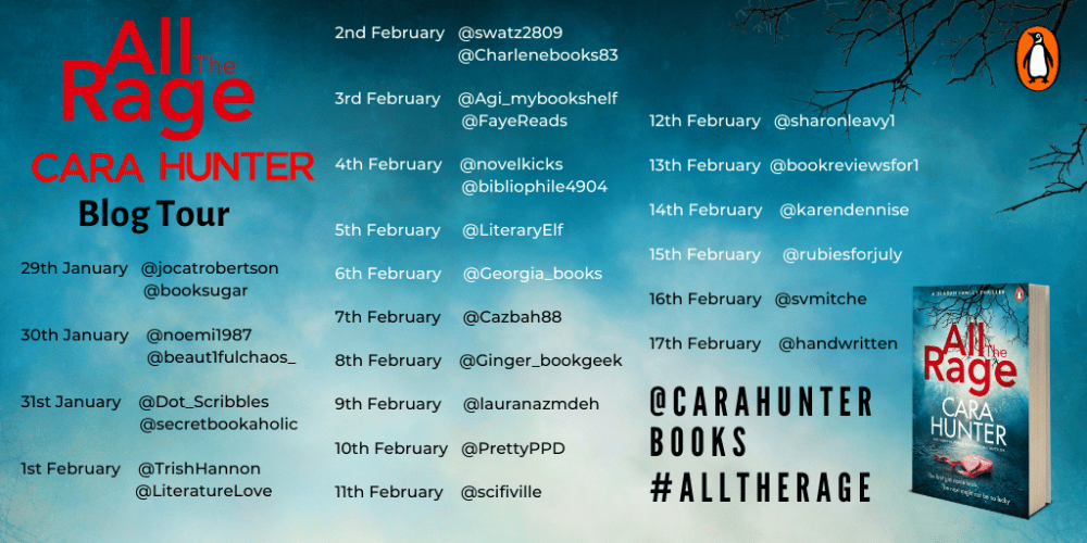 ALL THE RAGE by Cara Hunter – Reader Dad – Book Reviews