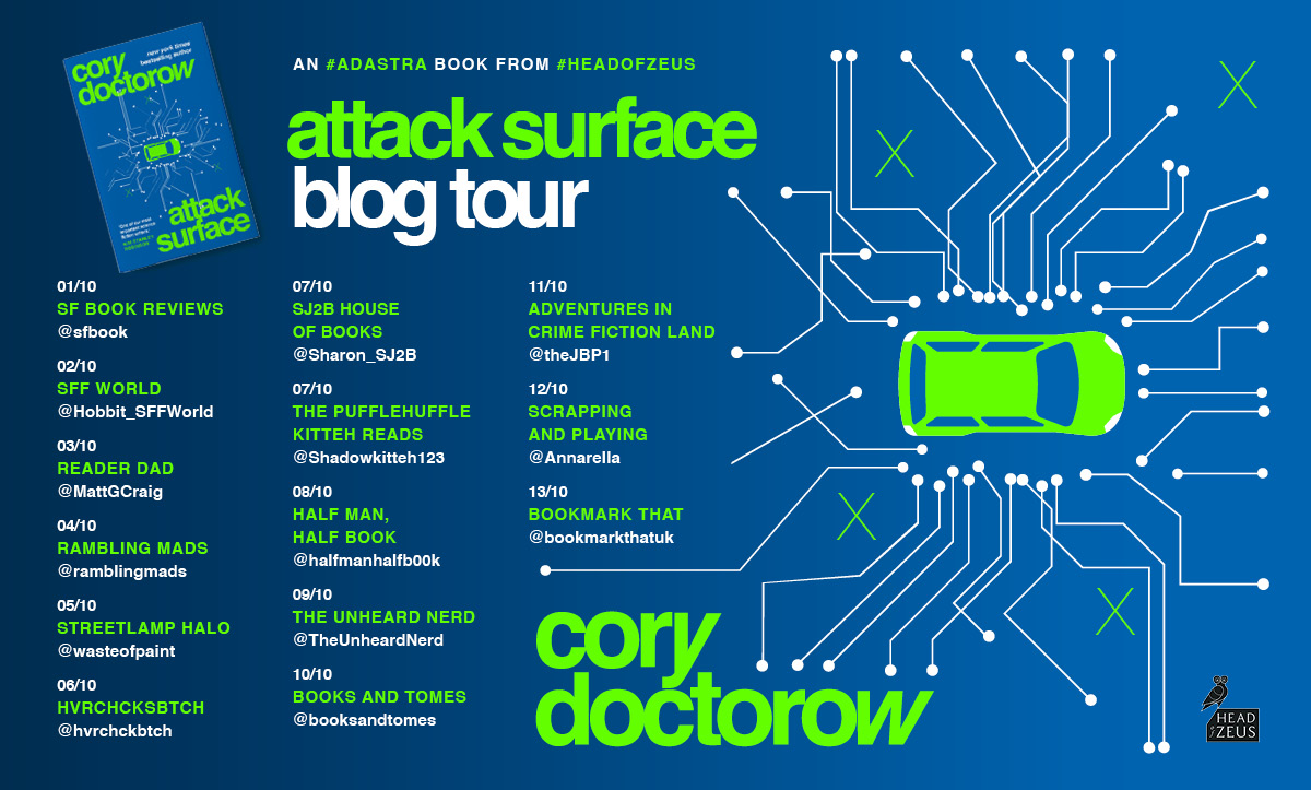 ATTACK SURFACE by Cory Doctorow – Reader Dad – Book Reviews